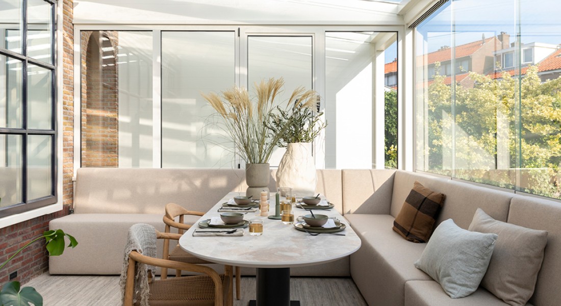 SOLOSTONE Uni Travertine Greige I vtwonen buitente - UW-tuin.nl