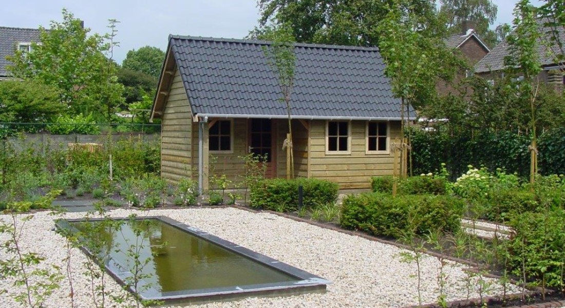 Maatwerk tuinhuizen | MG Houtbouw - UW-tuin.nl