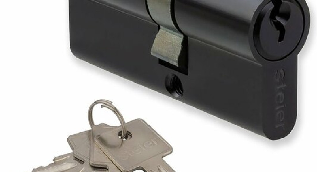 Cilinderslot zwart 35/35 - incl. 4 sleutels - UW-woonmagazine.nl