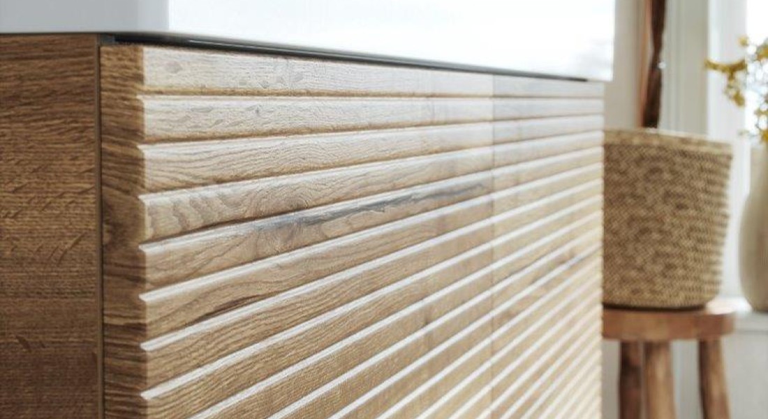 Badmeubel met ribbelfront | Primabad - UW-badkamer.nl