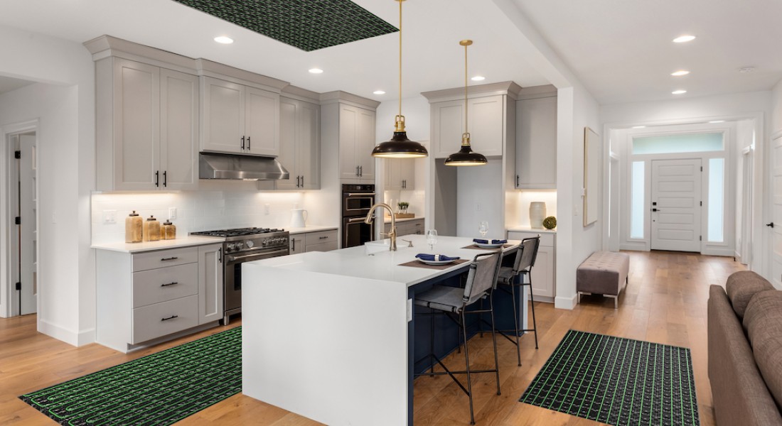 Plafondverwarming | Warp Systems - UW-vloer.nl