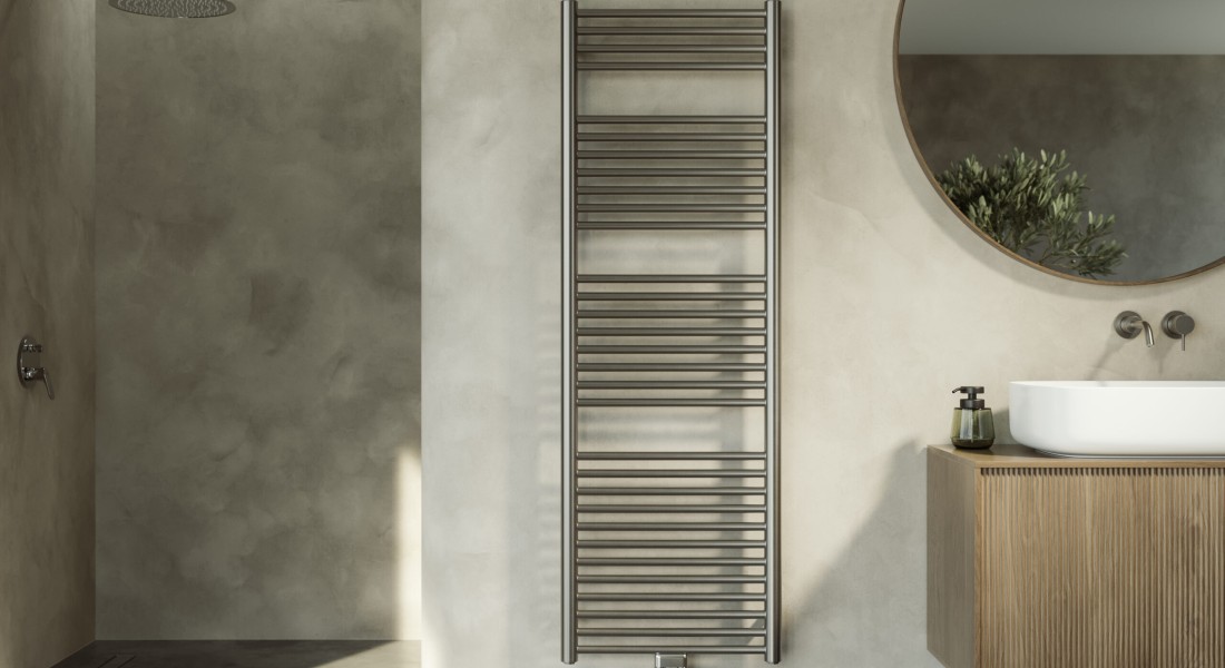 INOX designradiator | Instamat - UW-badkamer.nl