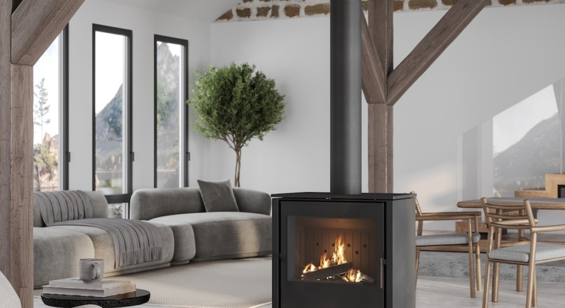 Houtkachel Stein | Nordic Fire - UW-haard.nl