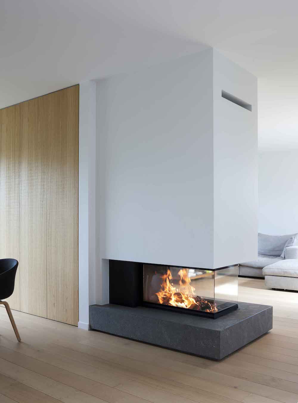 Energiezuinige moderne houthaard - UW-haard.nl