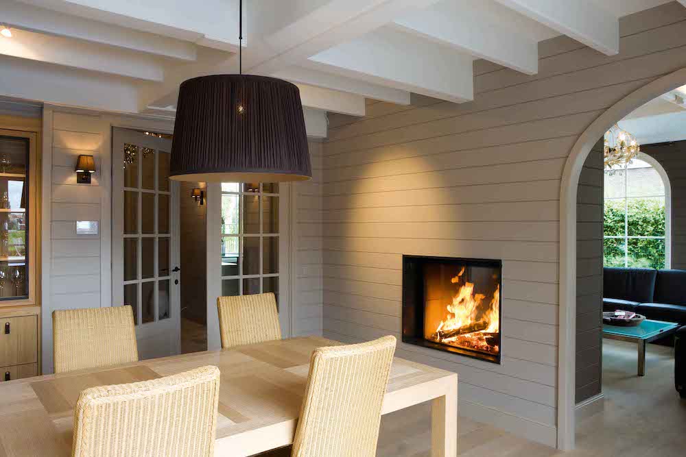 Energiezuinige moderne houthaard - UW-haard.nl